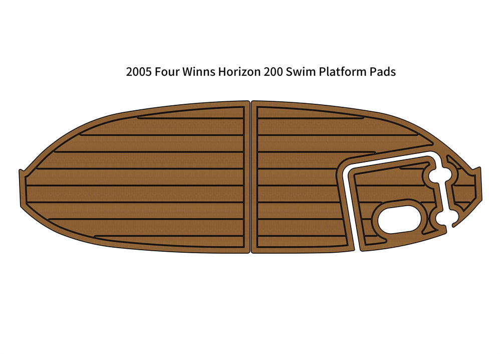 2005 Four Winns Horizon 200 EVA Deck Kit | Custom Marine Flooring – Kxkzren