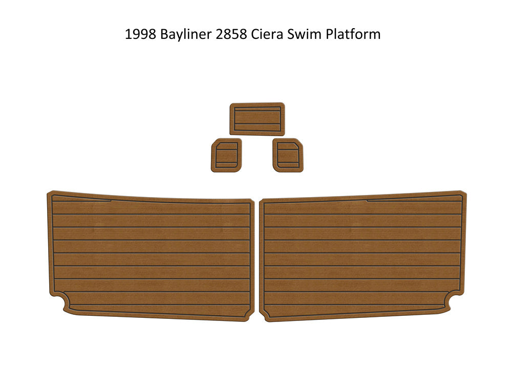 1998 Bayliner 2858 Ciera EVA Boat Flooring | Custom Deck Kit – Kxkzren