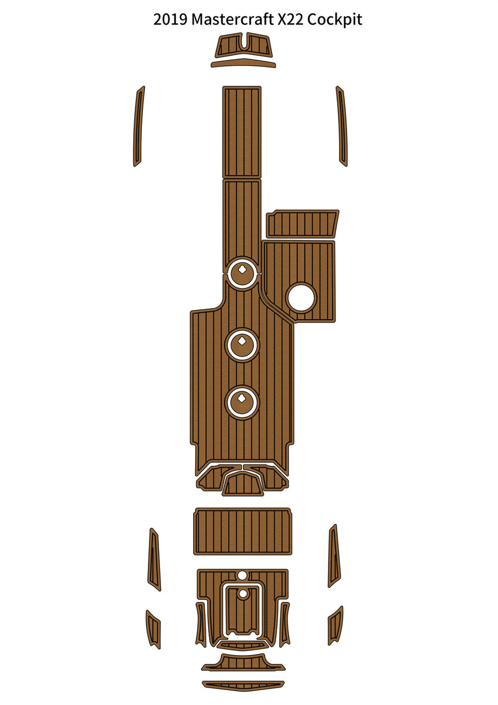 2019 MasterCraft X22 EVA Flooring Kit | Custom Marine Decking – Kxkzren